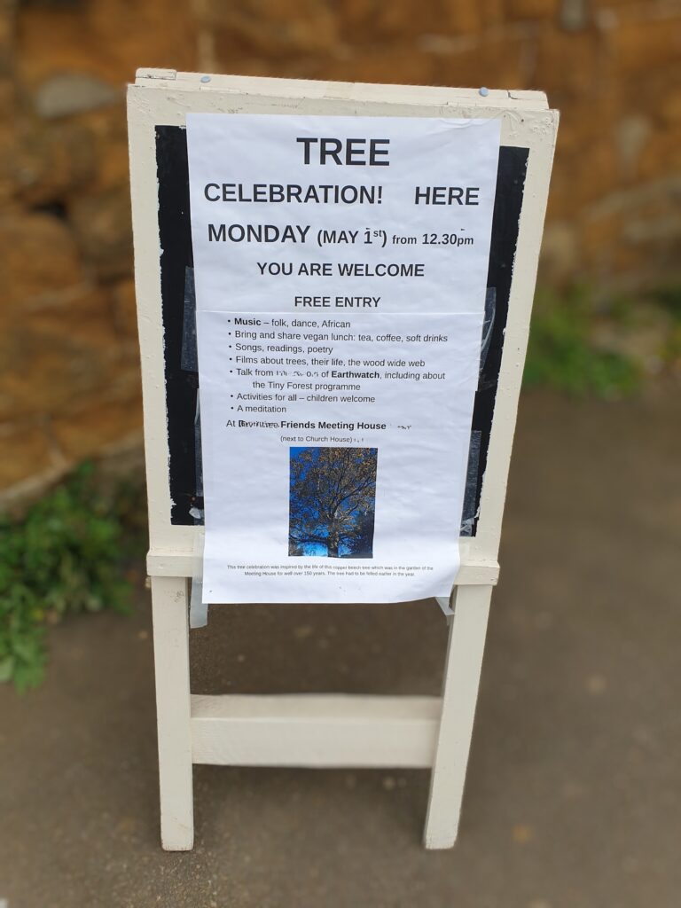 A Peek Behind Banbury’s ‘Tree Celebration’ Sign - Real Left